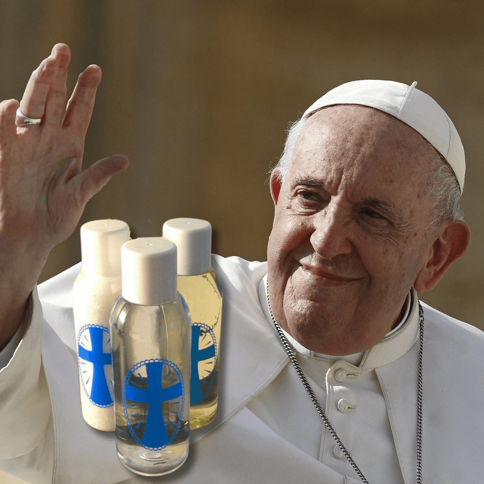Blessed Exorcised Holy Water Oil & Salt - Christian Sacramentals ...