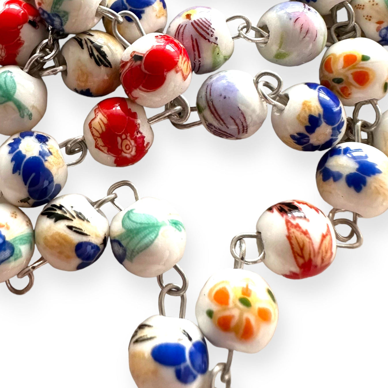 Ceramic Rosary - Catholic Prayer Beads - Blessed by Pope – Catholically