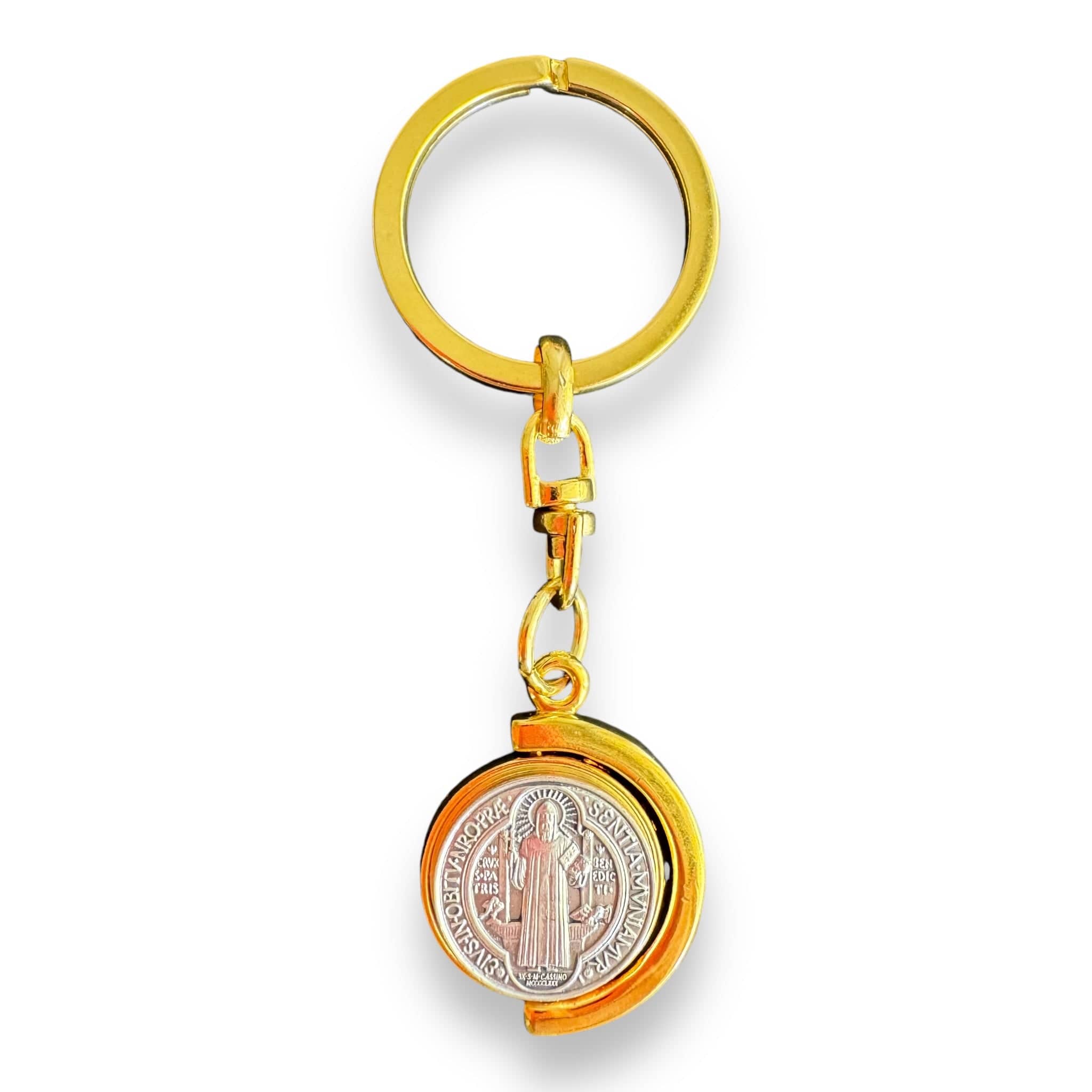 Key Chain - St. Saint Benedict Key Ring Exorcism - Blessed – Catholically