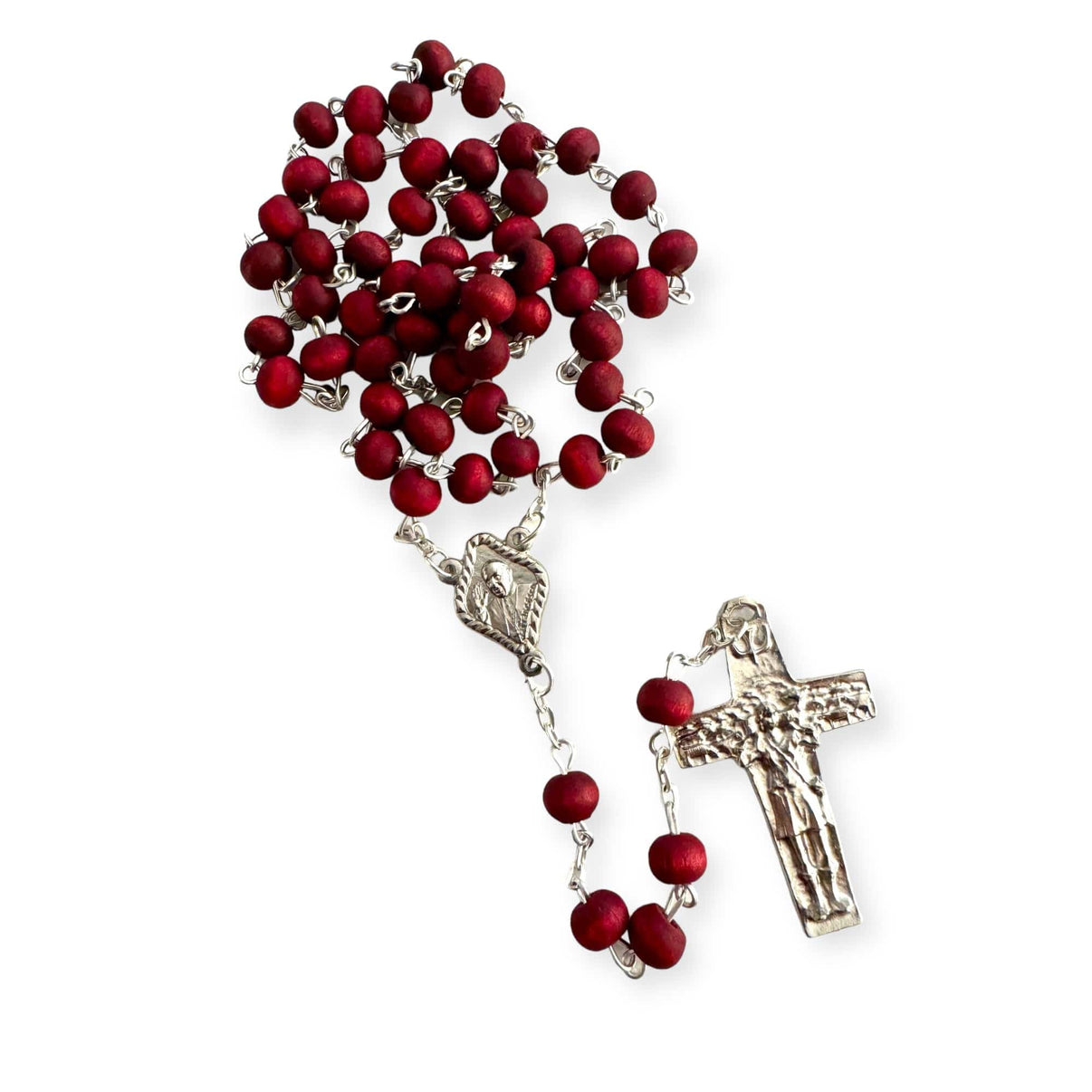 Holy Rosary made of Roses - Communion Confirmation - Blessed by Pope ...
