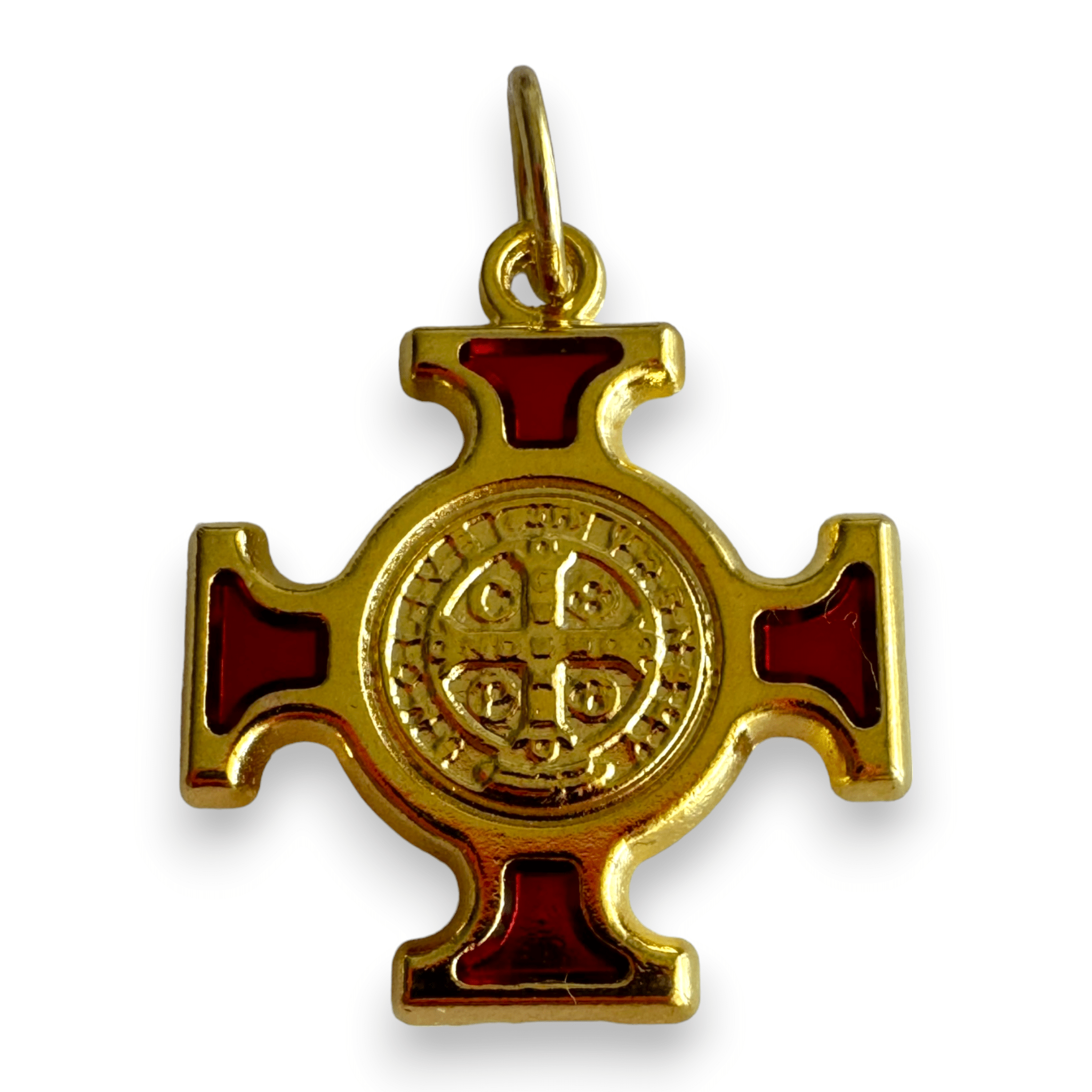St. Benedict Celtic Cross - Pendant - Catholic Cross - Blessed by Pope ...
