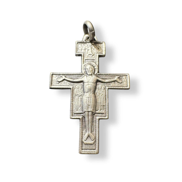 St. Damian Crucifix |Catholic Pendant Cross |Rosary Parts -Blessed ...
