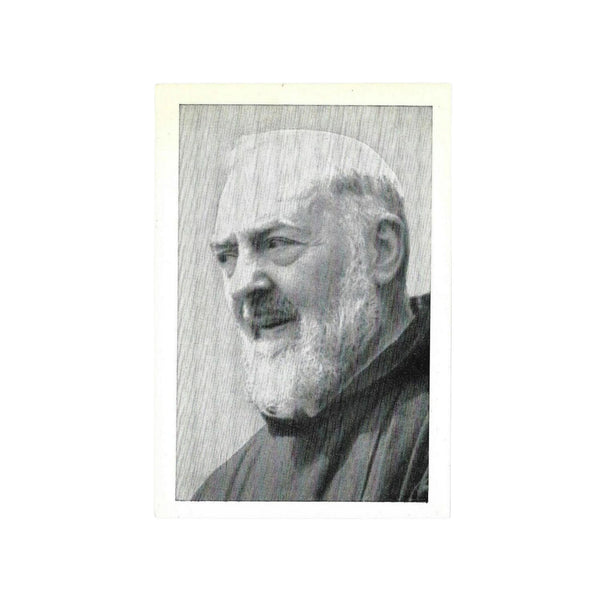 St. Padre Pio Vintage Photo Holy Card | Saint Father Pio Picture ...