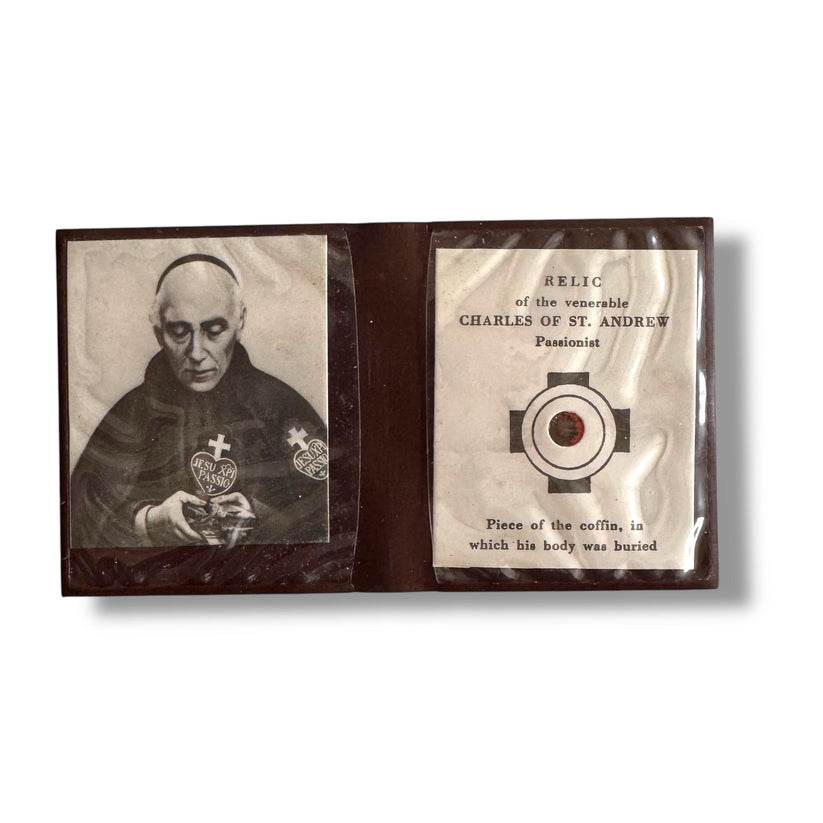 Vintage Relic of the Venerable Charles of St. Andrew – Catholically