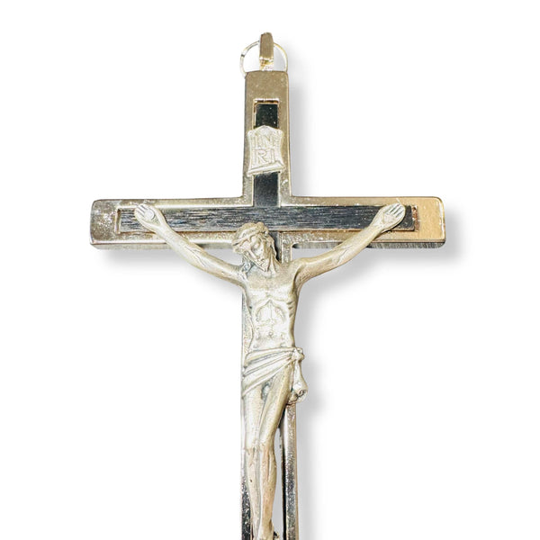 6" Cross - Large Wall Crucifix - Catholic Cross - Blessed by Pope ...