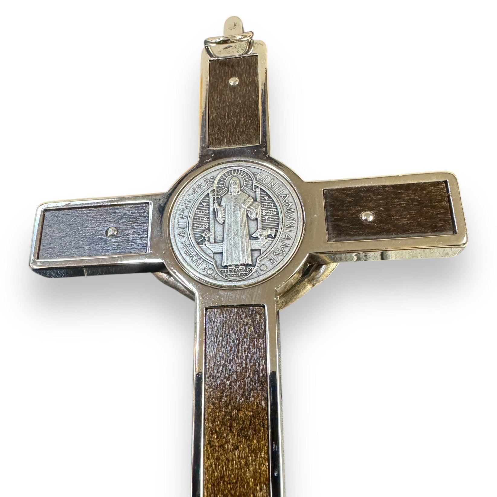 Wooden 7.5" St. Benedict Cross Crucifix - Exorcism - Blessed by Pope ...