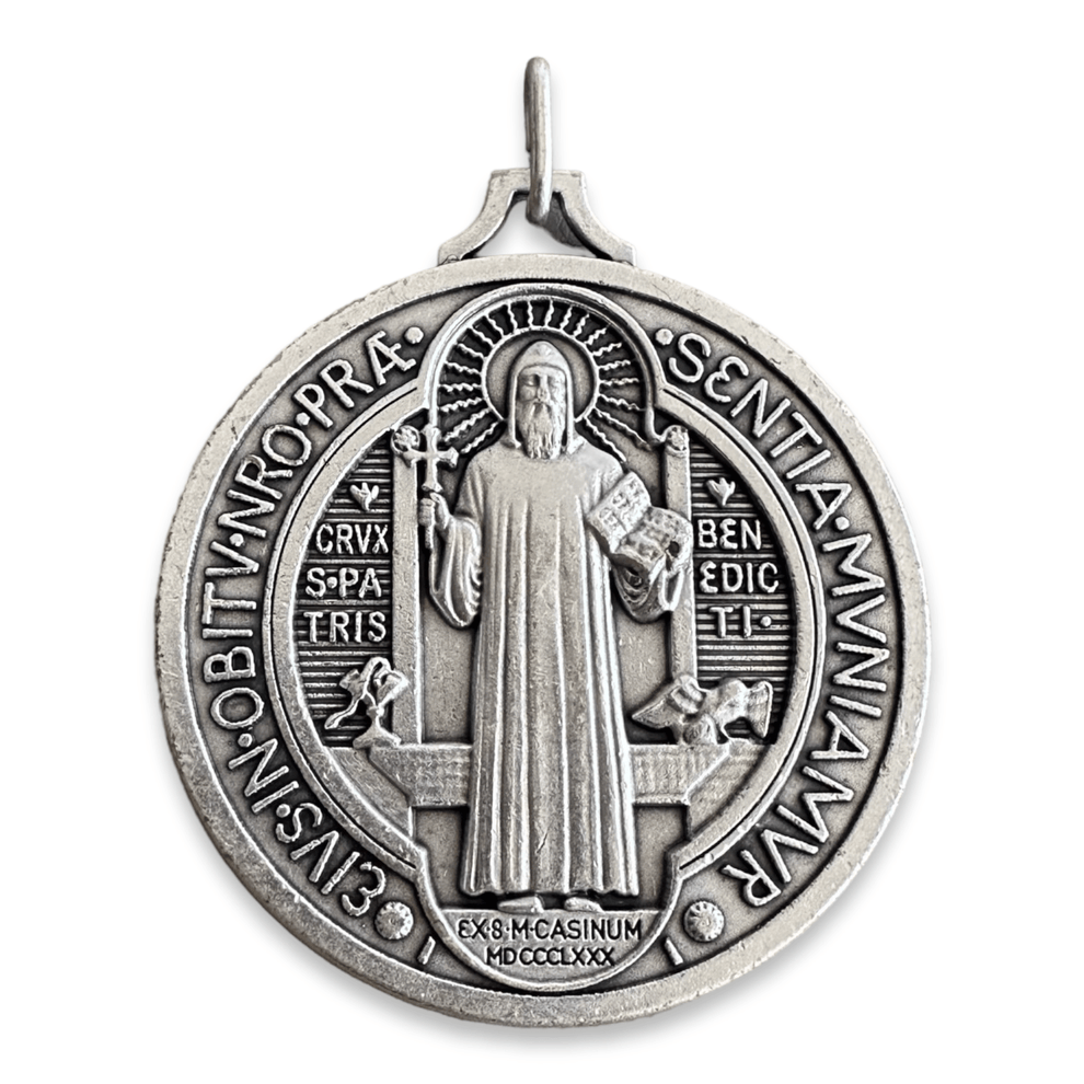2" St Benedict Medal - Exorcism - Medalla De San Benito -Blessed ...