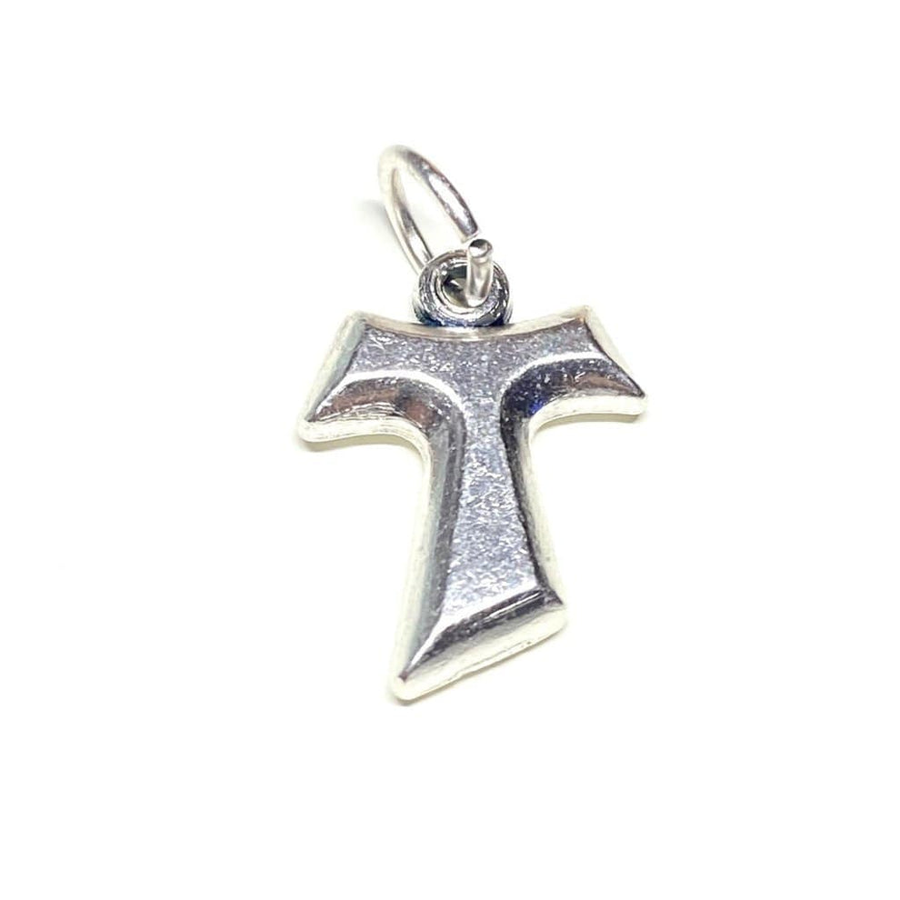Two (2) Tiny Tau Cross Pax Et Bonum Franciscan - Crucifix Parts ...