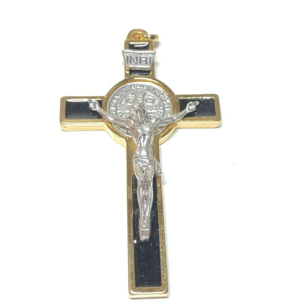 Black Saint St. Benedict 3" Crucifix - Exorcism Cross -Blessed ...