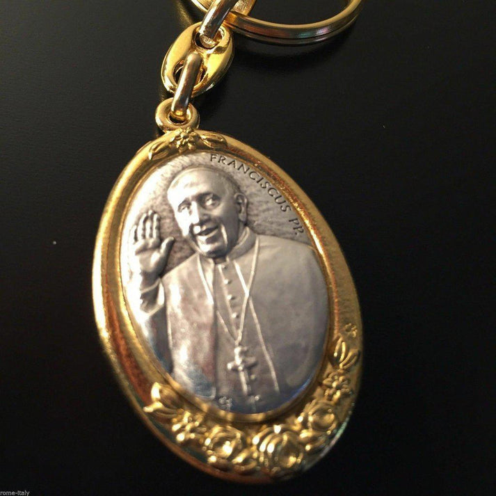 Key Ring - Keychain Medallion - Catholic Gift - Blessed by Pope ...