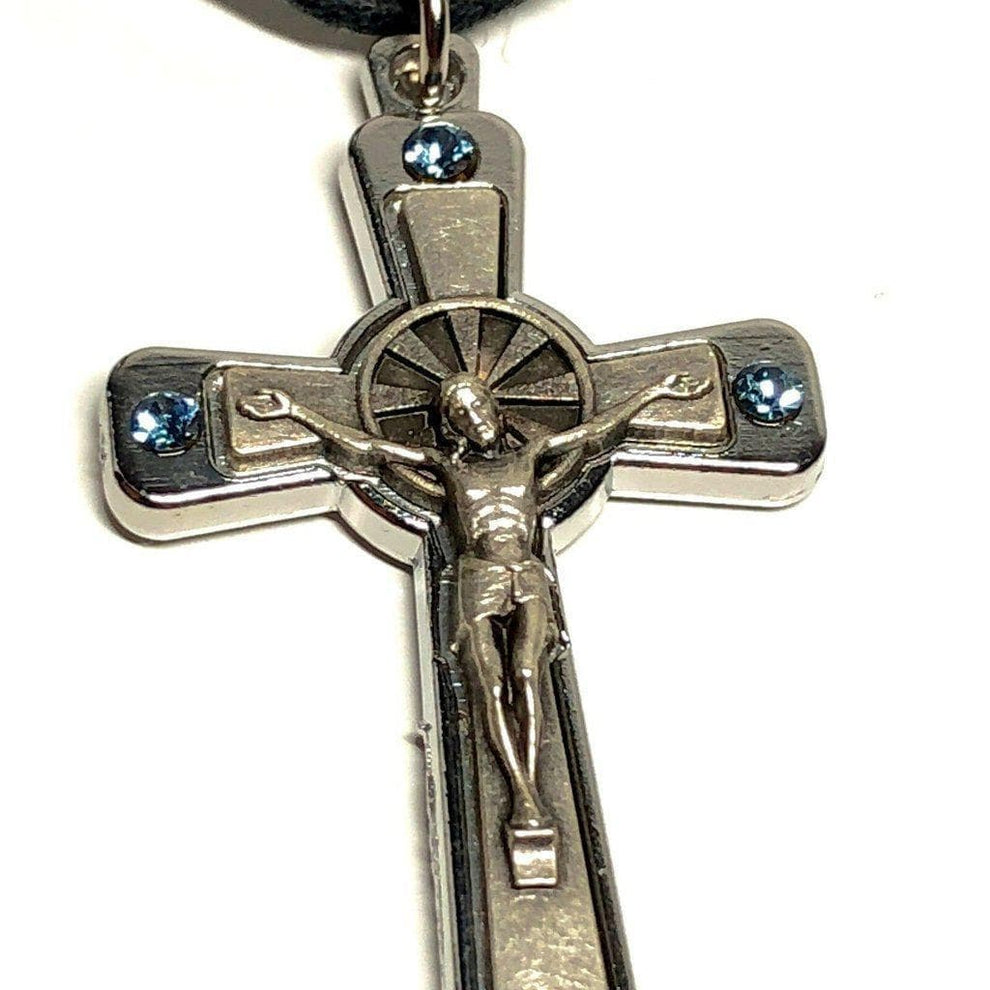 Cross Crucifix - Confirmation Gift - Pendant - Communion - Blessed ...