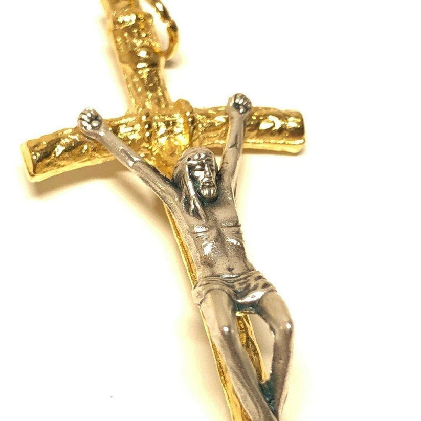 Rosary Parts - Catholic Cross - St. JPII Crucifix - Blessed by Pope ...
