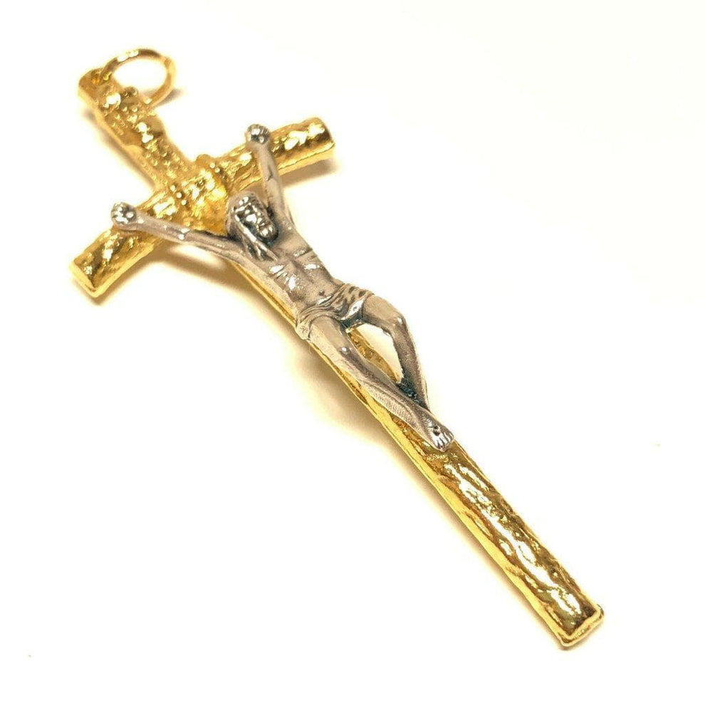 Rosary Parts - Catholic Cross - St. JPII Crucifix - Blessed by Pope ...