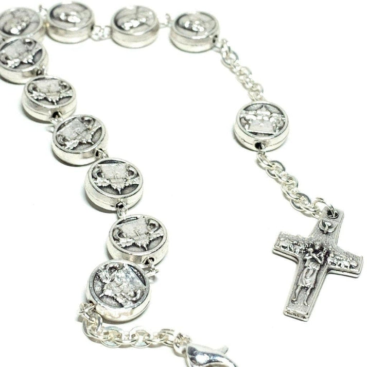 Pope Francis Ten Beads Hand Rosary Prayer Beads - Blessed by Pope ...