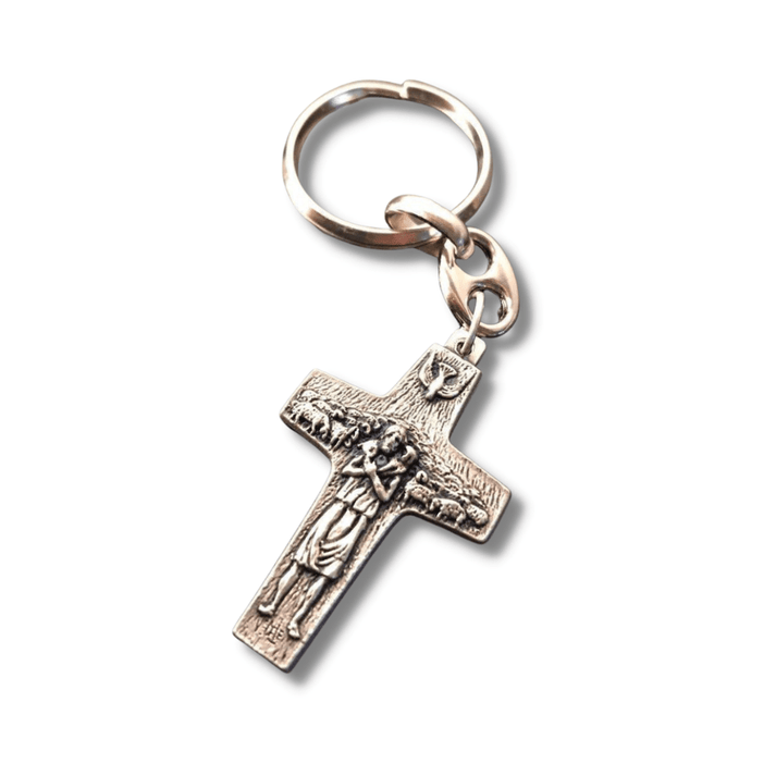 Vedele - Key Ring Pope Francis Pectoral Cross - Crucifix -Blessed ...