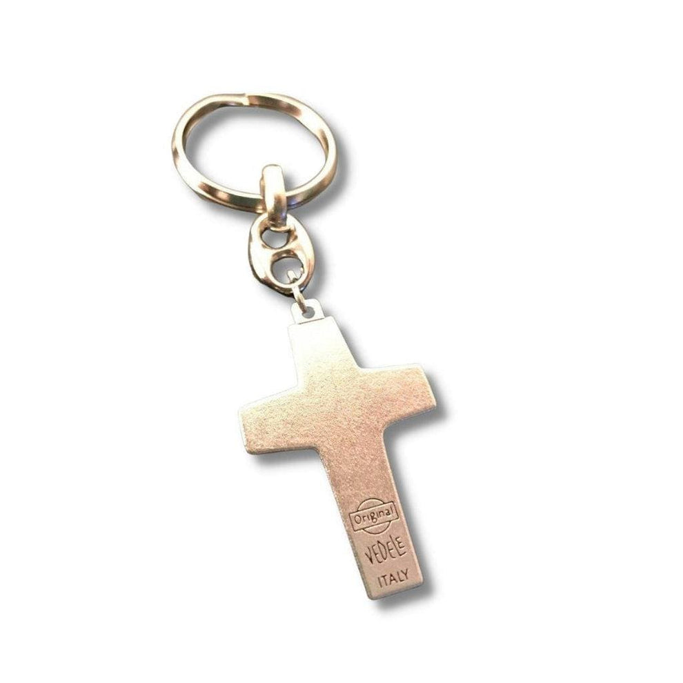 Vedele - Key Ring Pope Francis Pectoral Cross - Crucifix -Blessed ...