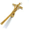 Wall Crucifix - Scorzelli Golden Cross - St. JPII- Blessed by Pope ...